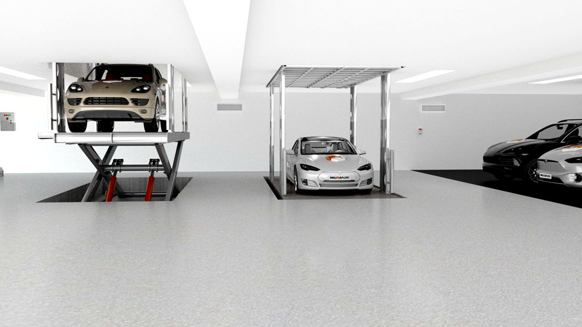 S-VRC-2 - Double-deck Underground Garage Car Lift from China ...